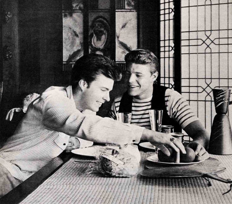 David Nelson And Ricky Nelson - Vintage Paparazzi