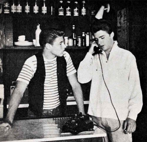 David Nelson And Ricky Nelson - Vintage Paparazzi