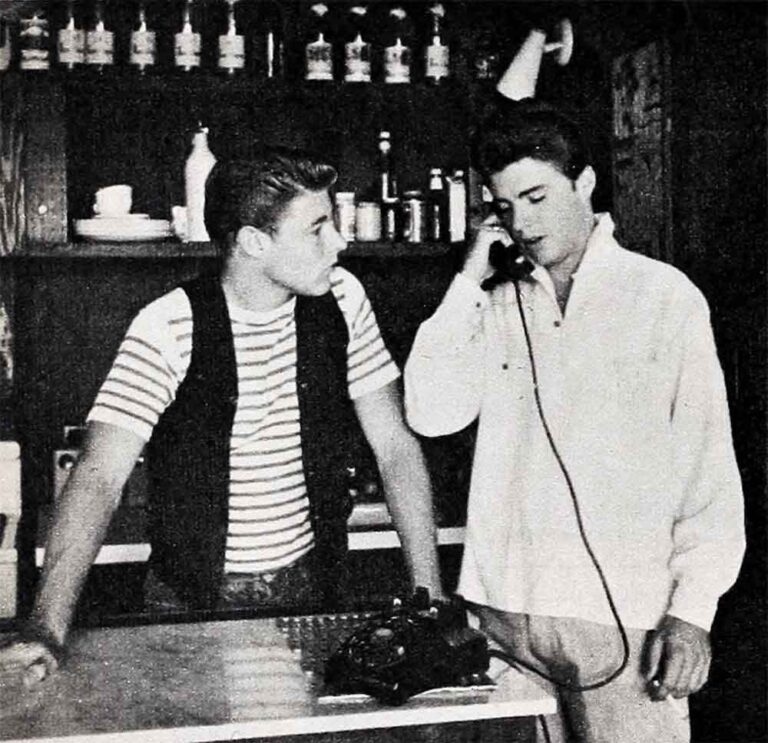 David Nelson And Ricky Nelson - Vintage Paparazzi
