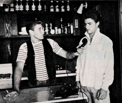 David Nelson And Ricky Nelson - Vintage Paparazzi