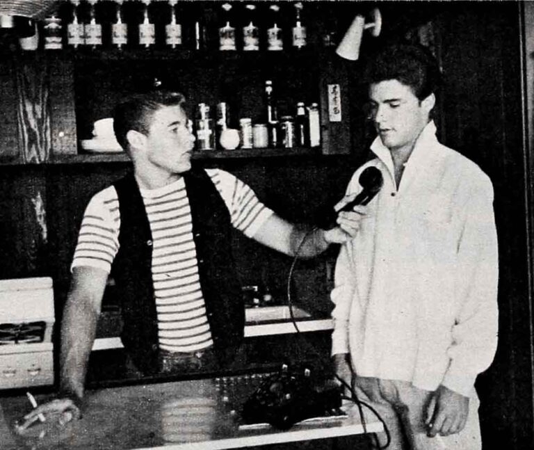 David Nelson And Ricky Nelson - Vintage Paparazzi
