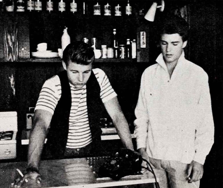 David Nelson And Ricky Nelson - Vintage Paparazzi