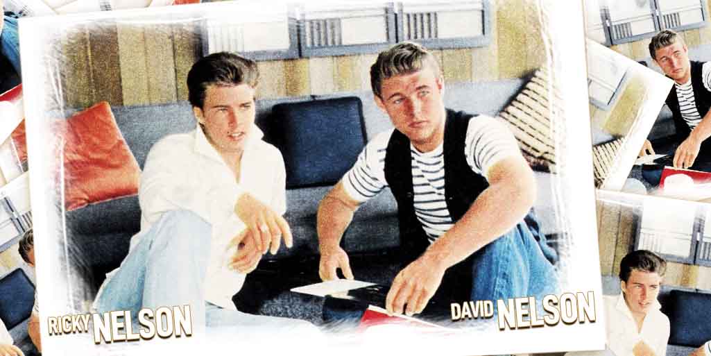 David Nelson And Ricky Nelson - Vintage Paparazzi