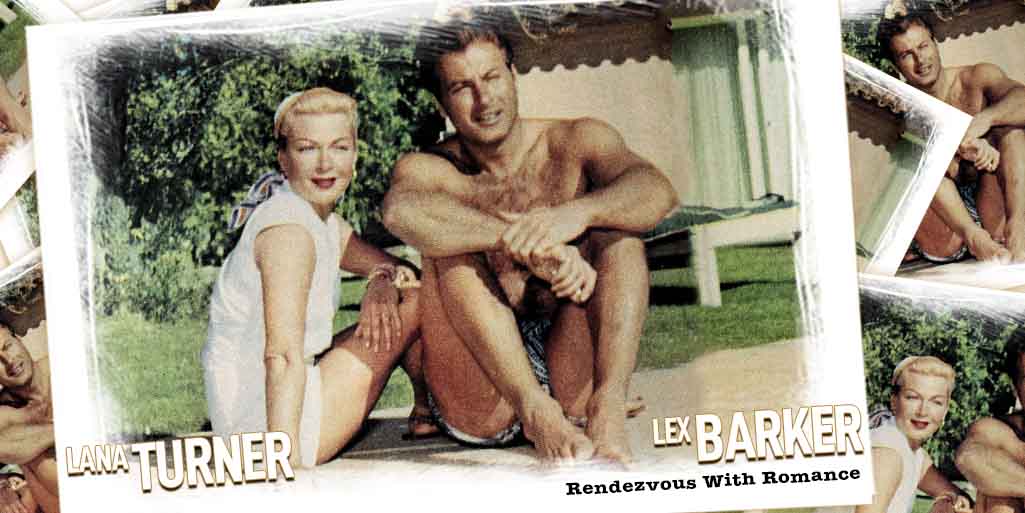 Rendezvous With Romance—Lana Turner and Lex Barker - Vintage Paparazzi