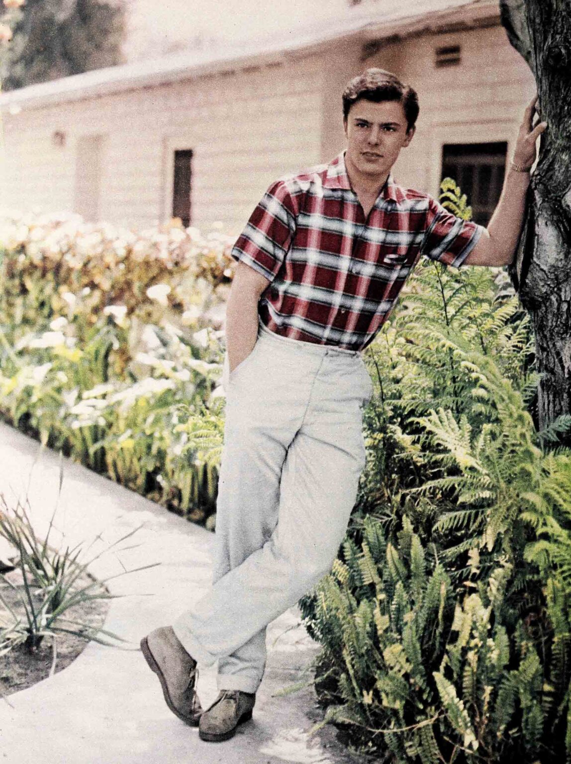 The Made Him A Star—John Saxon - Vintage Paparazzi