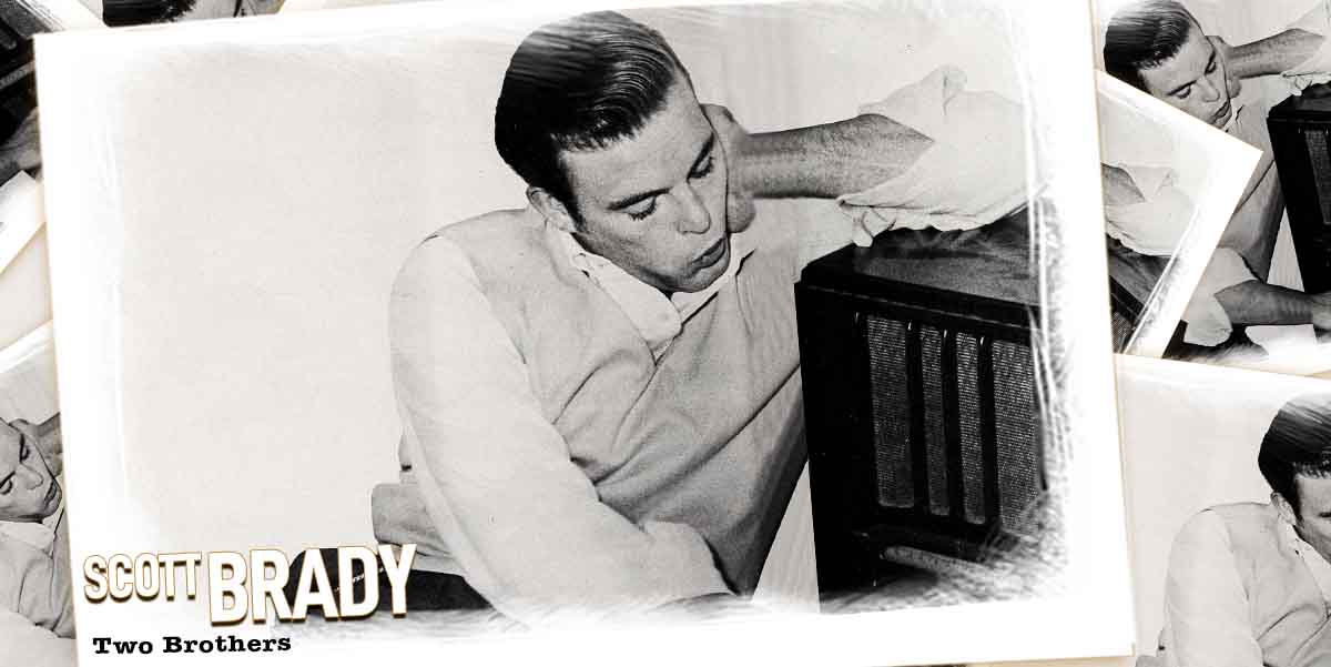 Two Brothers—Scott Brady & Lawrence Tierney - Vintage Paparazzi