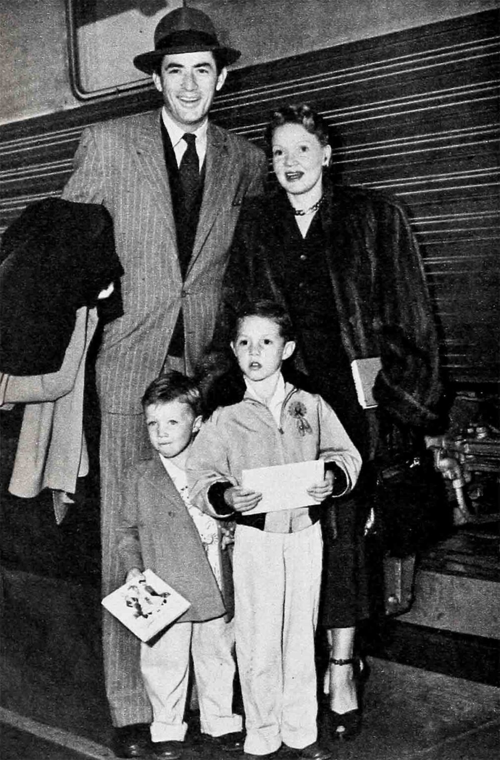 A Tobey & A Peck—Gregory Peck & Greta Kukkonen - Vintage Paparazzi