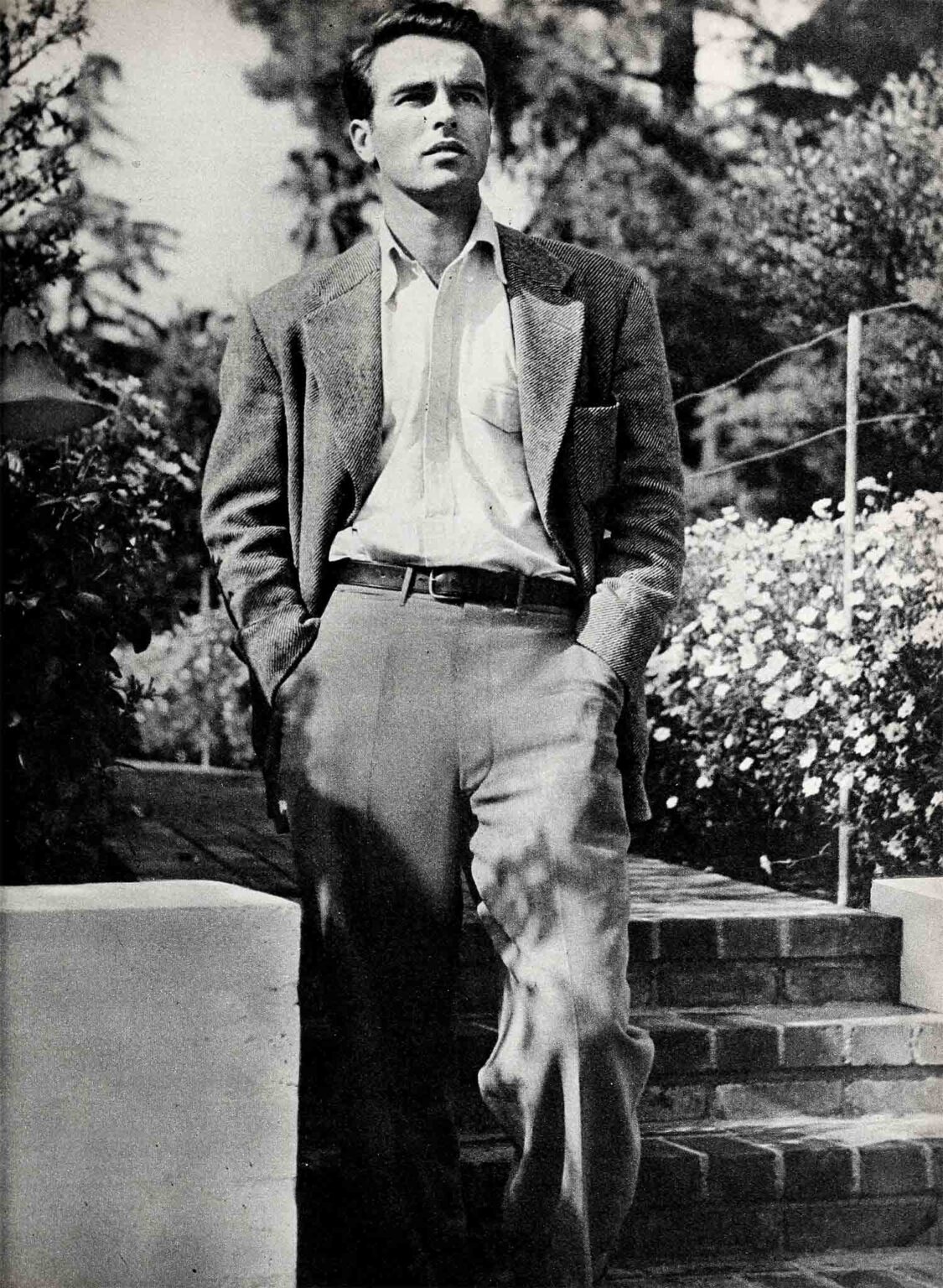 Nobody Asked Him—Montgomery Clift - Vintage Paparazzi