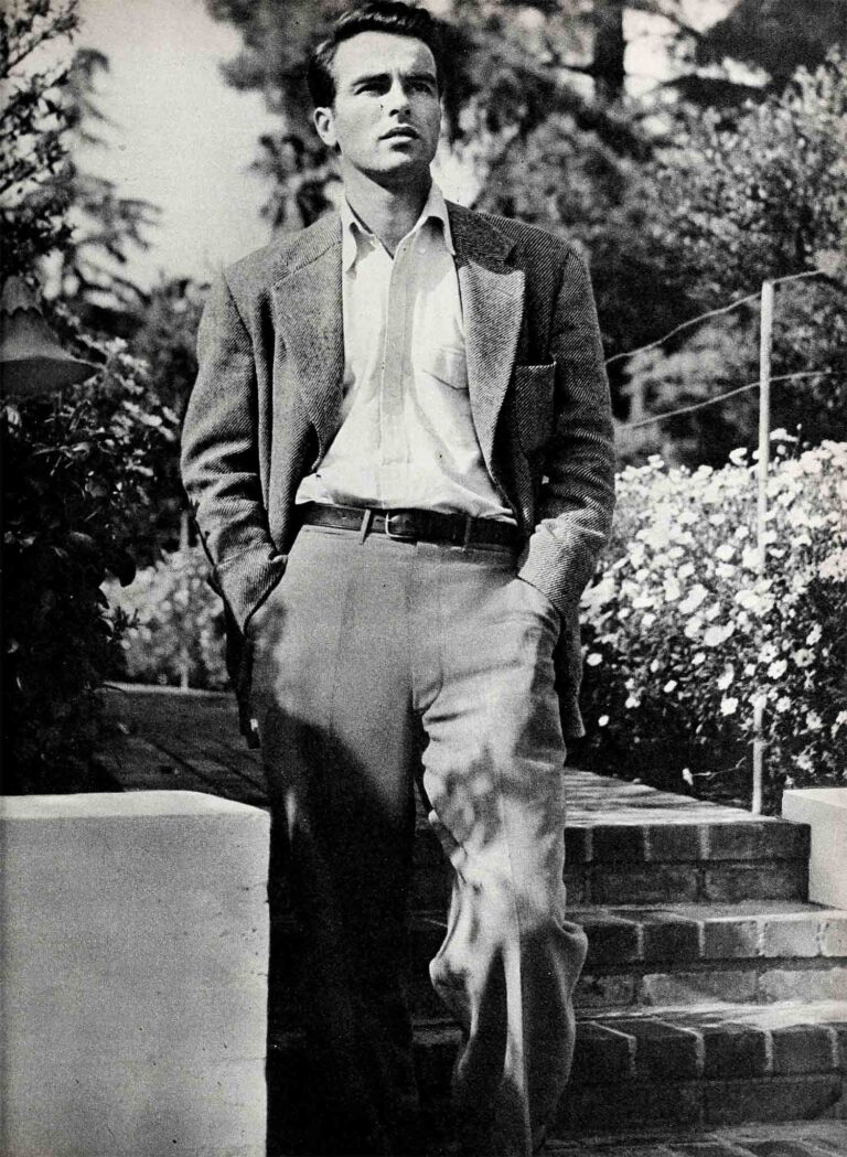 Nobody Asked Him—Montgomery Clift - Vintage Paparazzi