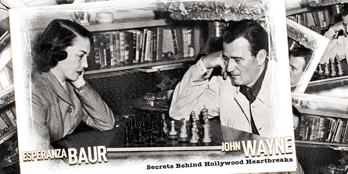 Secrets Behind Hollywood Heartbreaks—John Wayne & Chata Wayne - Vintage ...