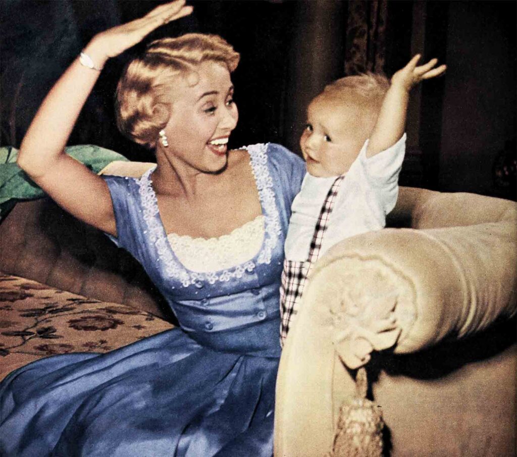 Room For One More—Jane Powell and Geary Steffen - Vintage Paparazzi