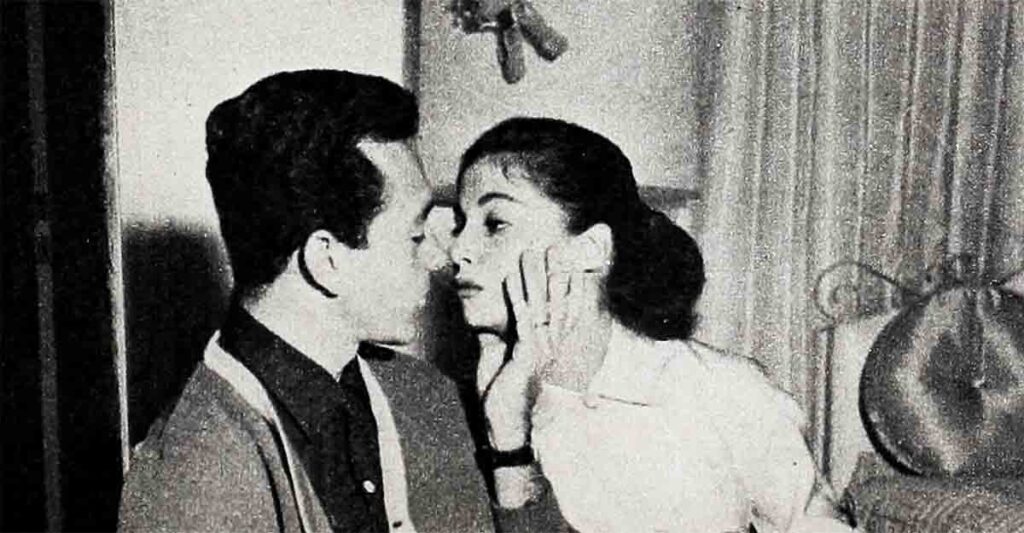 Honeymoon On The Heavenly Side—Pier Angeli & Victor Damone - Vintage ...