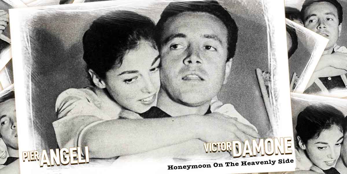 Honeymoon On The Heavenly Side—Pier Angeli & Victor Damone - Vintage ...