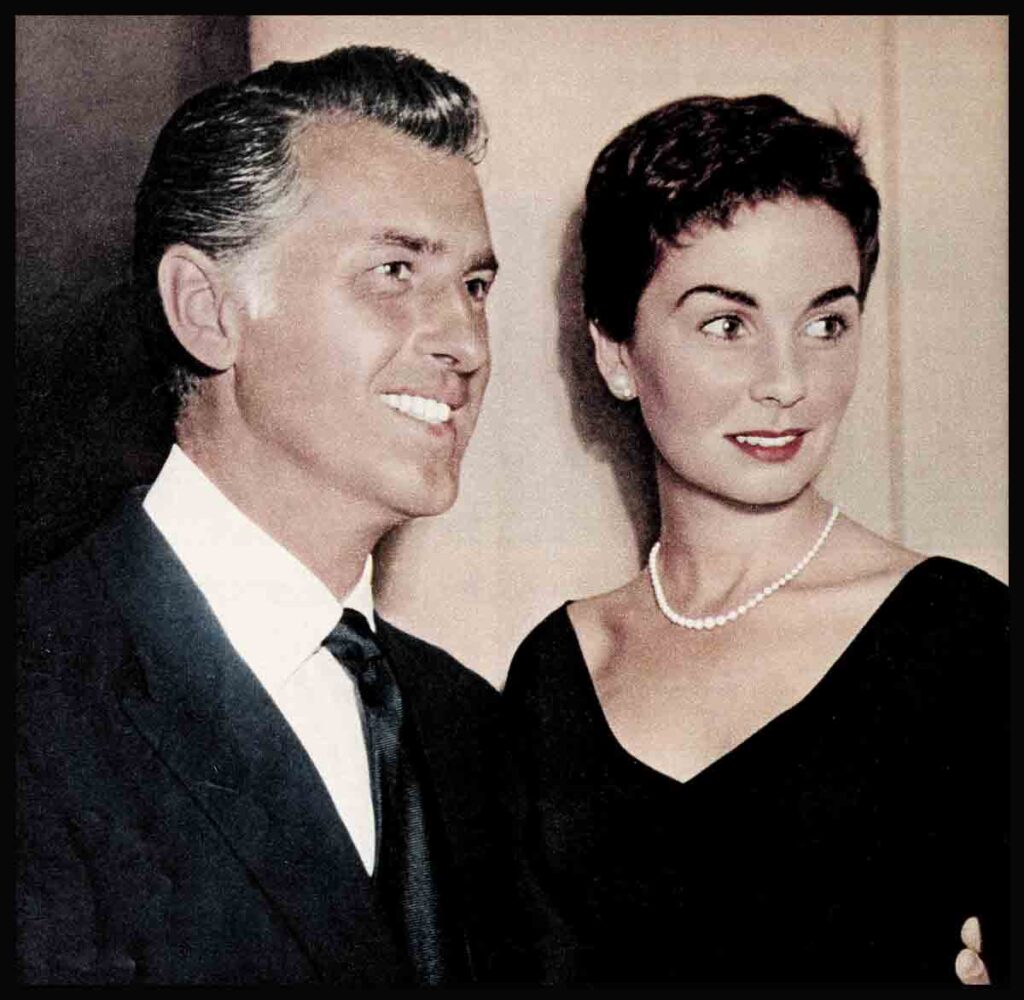 Trouble In Paradise?—Jean Simmons & Stewart Granger - Vintage Paparazzi