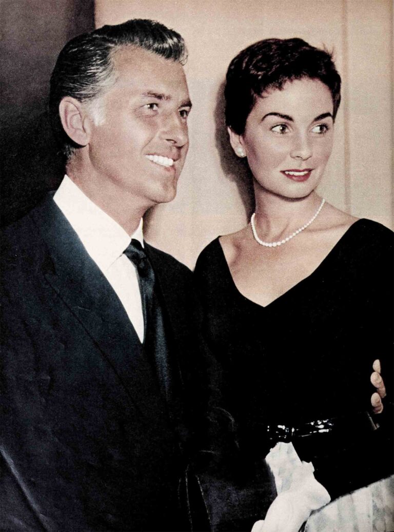 Trouble In Paradise?—Jean Simmons & Stewart Granger - Vintage Paparazzi
