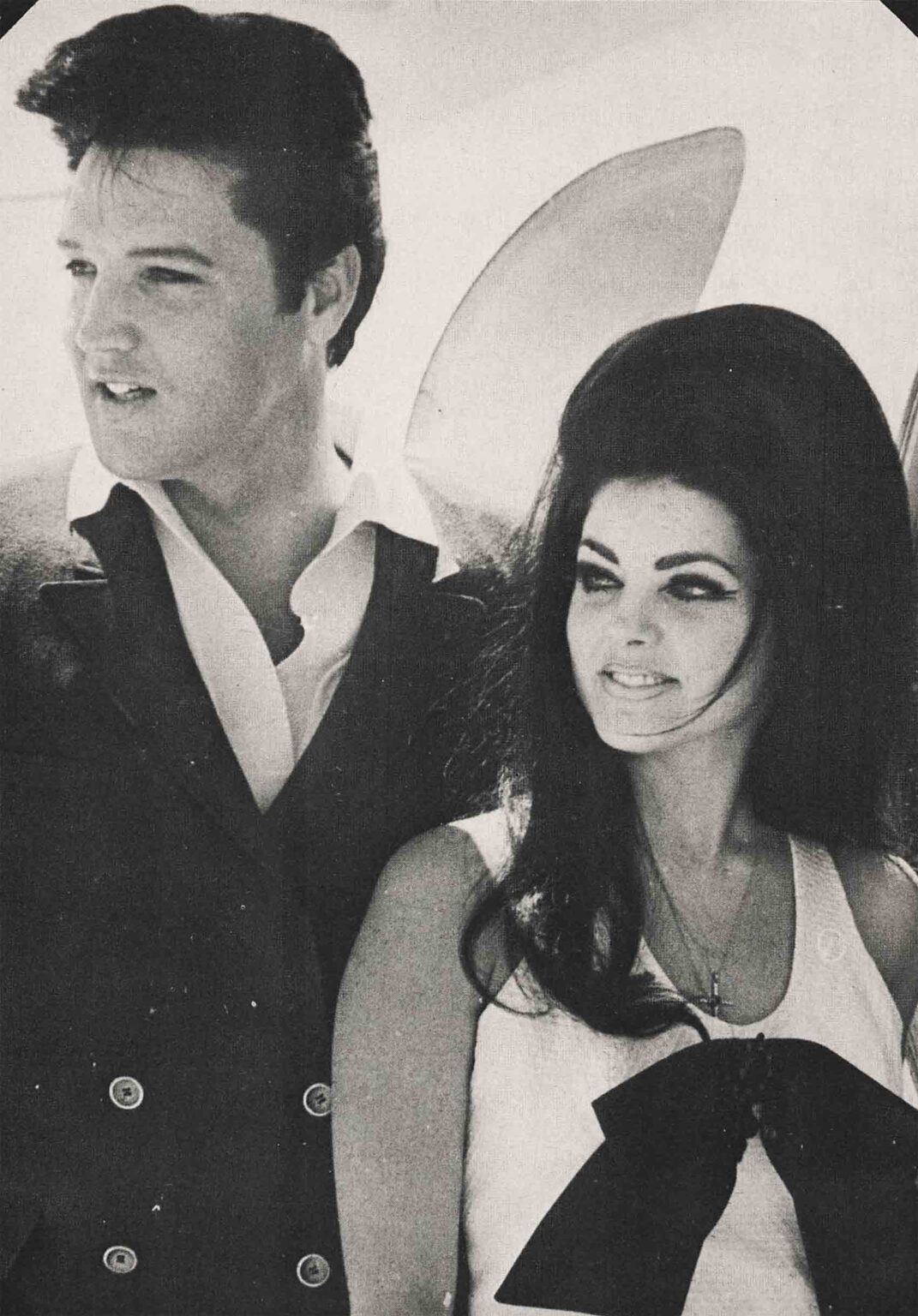 Their Precious Love—Elvis Presley & Priscilla Beaulieu - Vintage Paparazzi