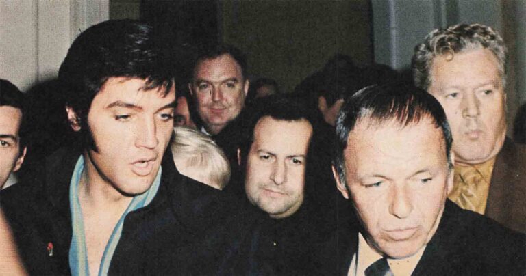 Elvis Presley And His Friends - Vintage Paparazzi