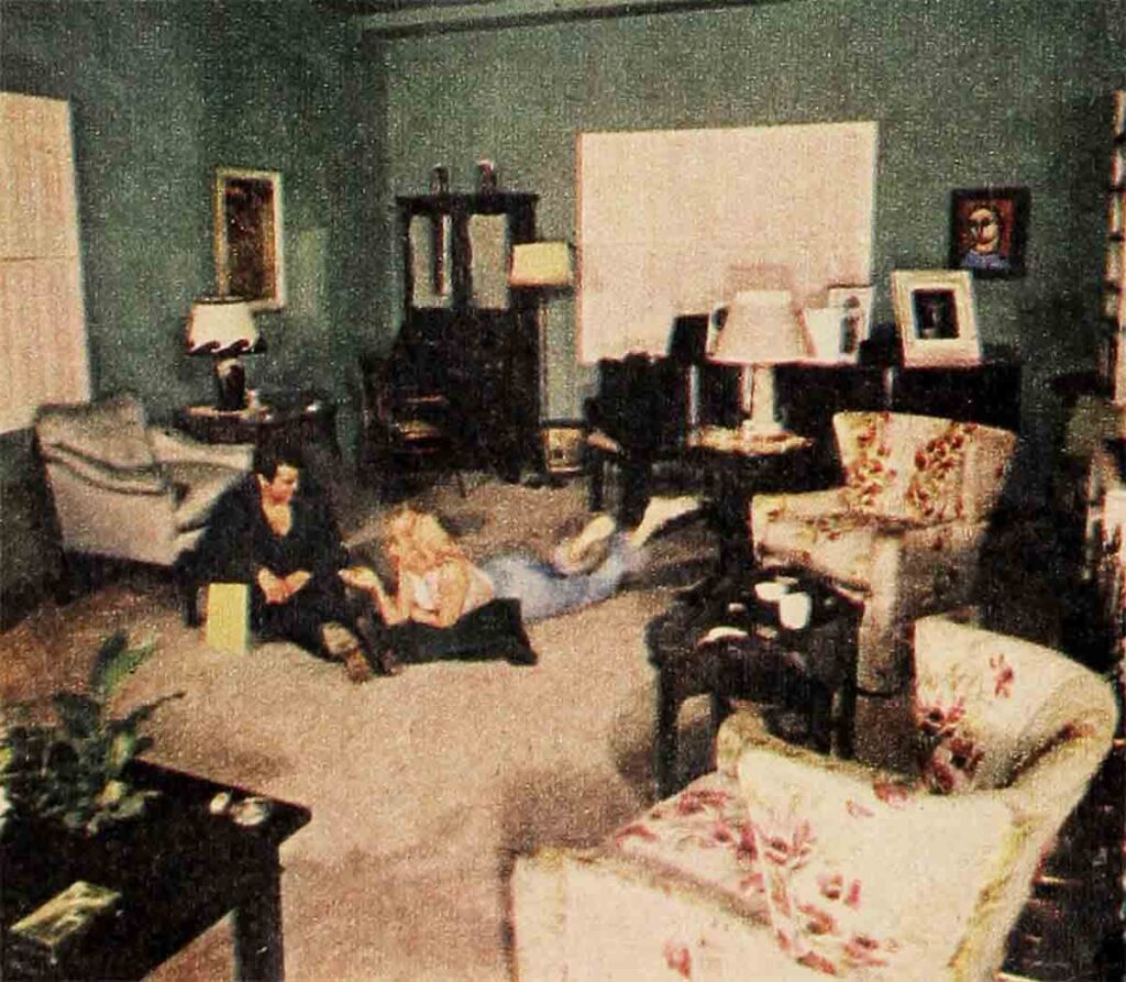 Bungalow Big Enough For Two—Tony Curtis & Janet Leigh - Vintage Paparazzi