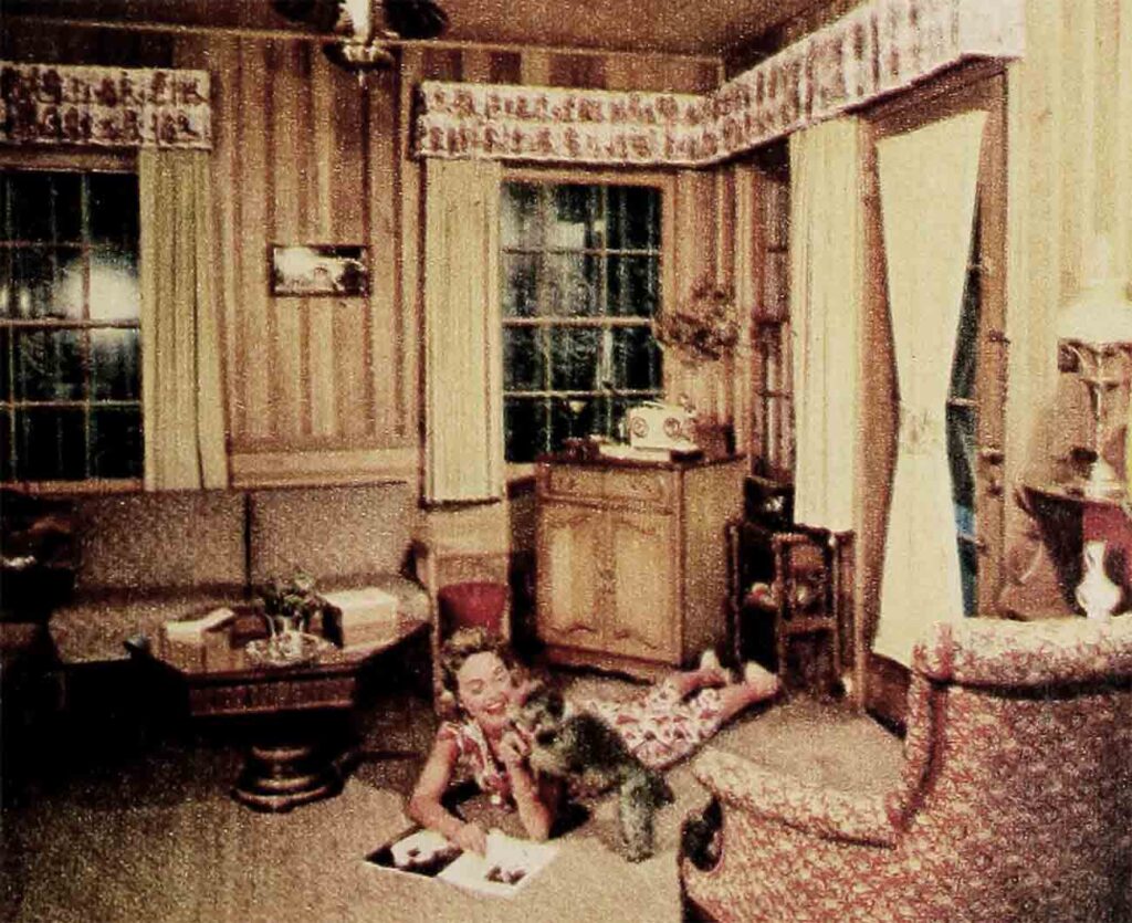 Can A Glamour Girl Live Happily At Home With Mama?—Terry Moore ...