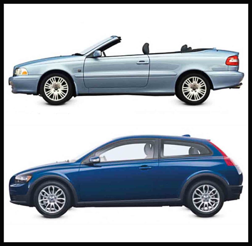 Volvo C70 Convertible - Vintage Paparazzi