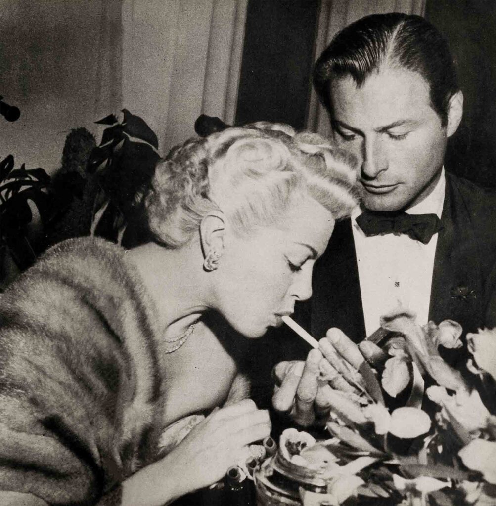 Anything Can Happen—Lana Turner & Lex Barker - Vintage Paparazzi