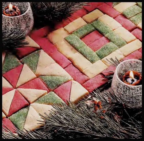 Cookie Quilt Table Runner - Vintage Paparazzi