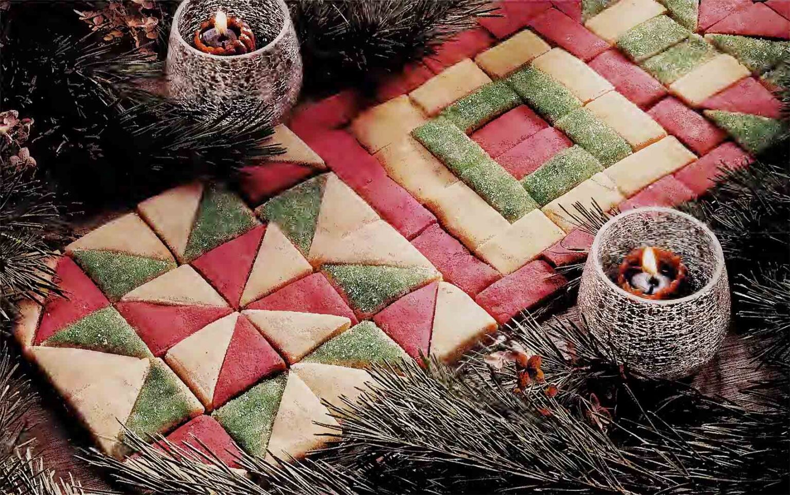 Cookie Quilt Table Runner - Vintage Paparazzi