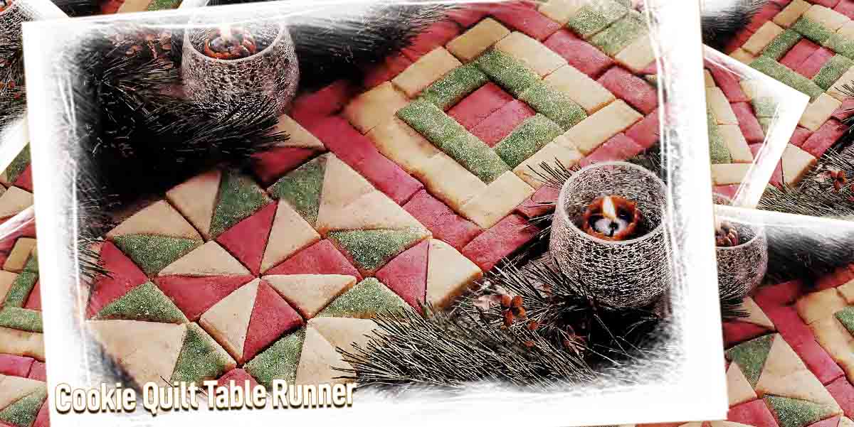 Cookie Quilt Table Runner - Vintage Paparazzi