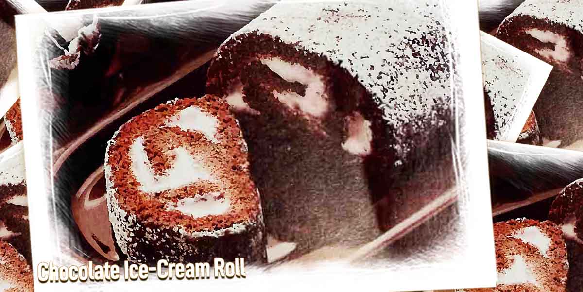 Chocolate Ice-Cream Roll - Vintage Paparazzi