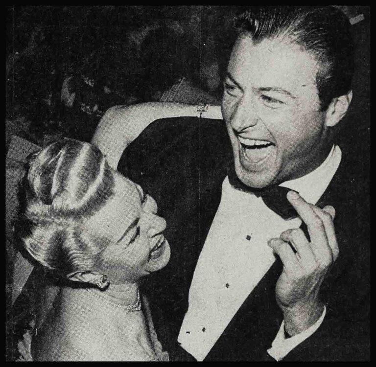 Lana Turner And Lex Barker - Vintage Paparazzi