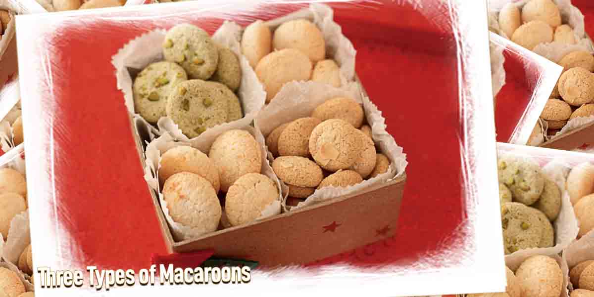 Three Types of Macaroons - Vintage Paparazzi
