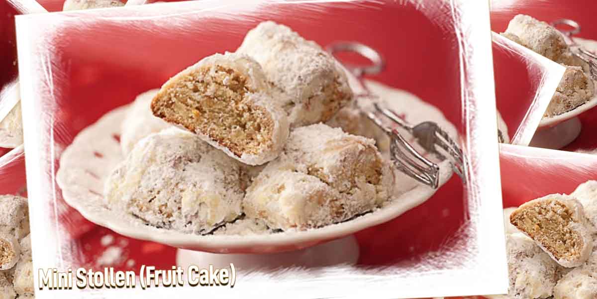 Mini Stollen (Fruit Cake) - Vintage Paparazzi