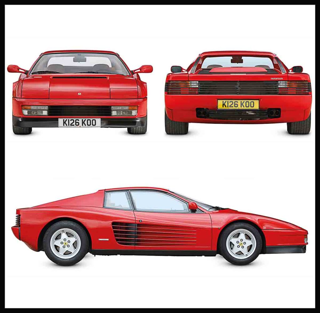 Ferrari Testarossa - Vintage Paparazzi