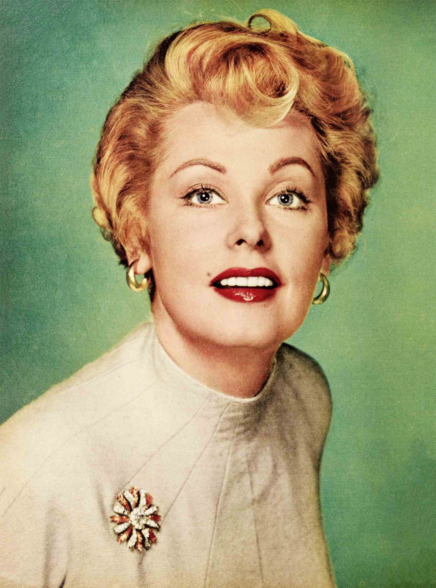 Try A New Hair Color For Glamour—Arlene Dahl - Vintage Paparazzi