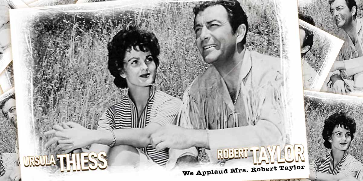 We Applaud Mrs. Robert Taylor - Vintage Paparazzi