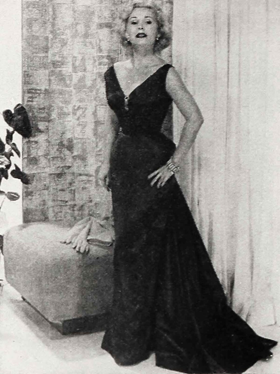 Zsa Zsa Gabor And The Lion - Vintage Paparazzi