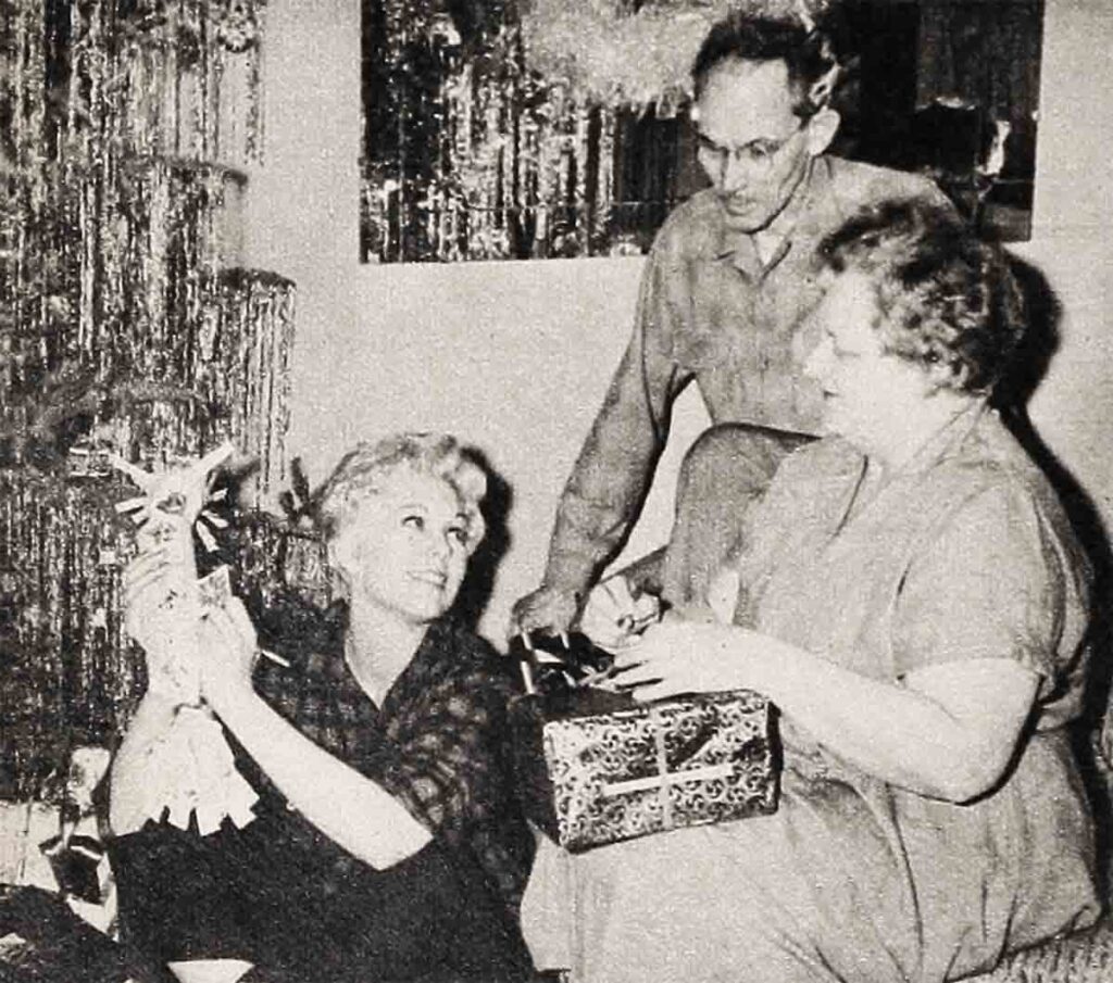 Kim Novak And Her Father - Vintage Paparazzi