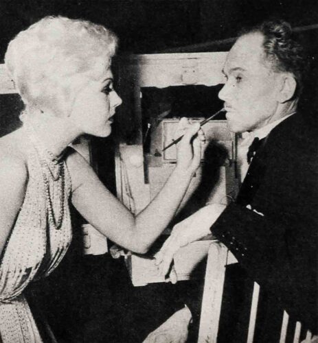 Kim Novak And Her Father - Vintage Paparazzi