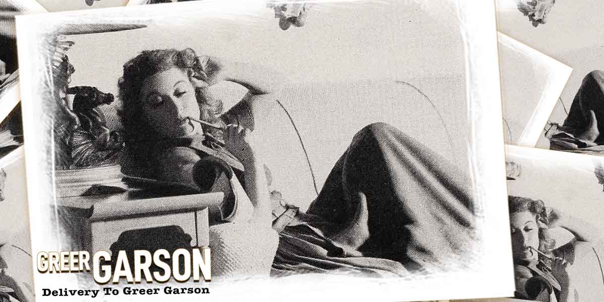 Delivery To Greer Garson - Vintage Paparazzi