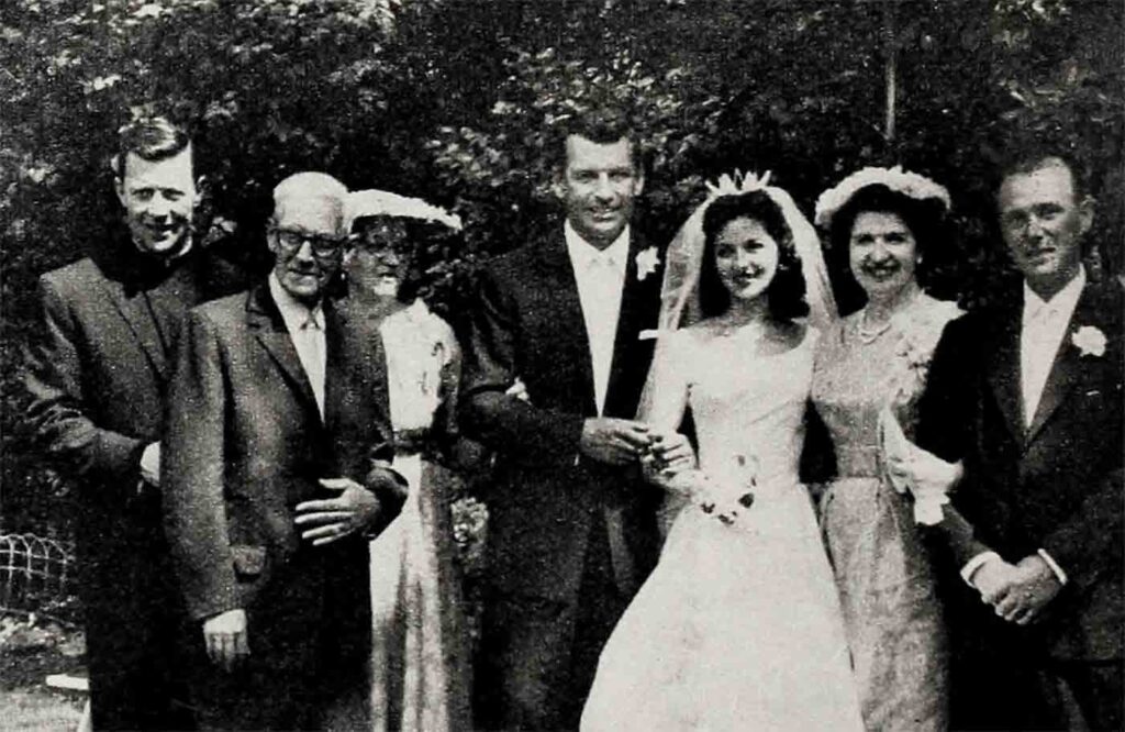 The Most Beautiful Wedding Of The Year—Richard Egan & Patricia Hardy ...