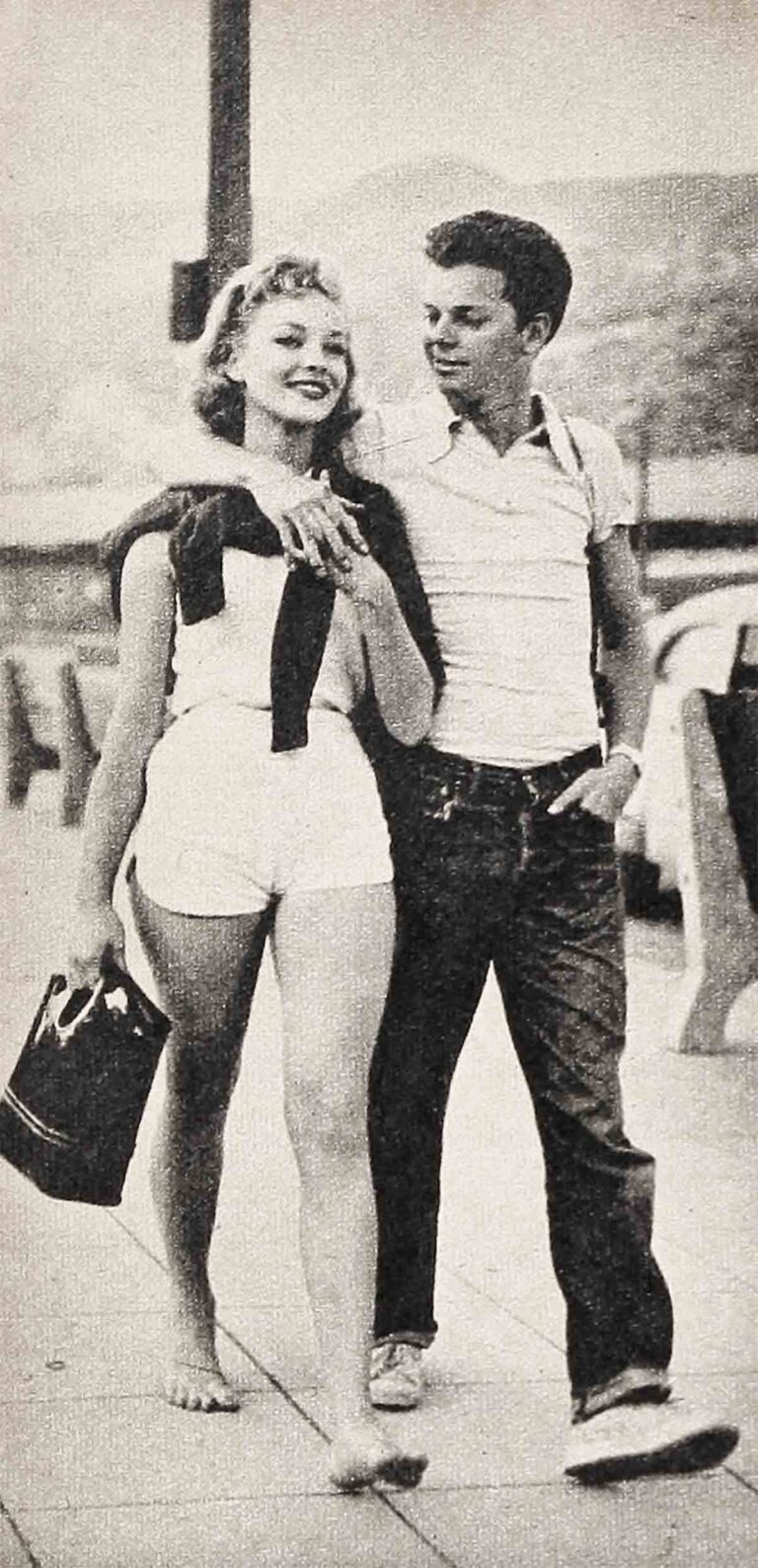 Romance Of Tab Hunter & Venetia Stevenson - Vintage Paparazzi