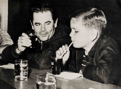 Like Father, Like Son—Glenn Ford & Peter Ford - Vintage Paparazzi