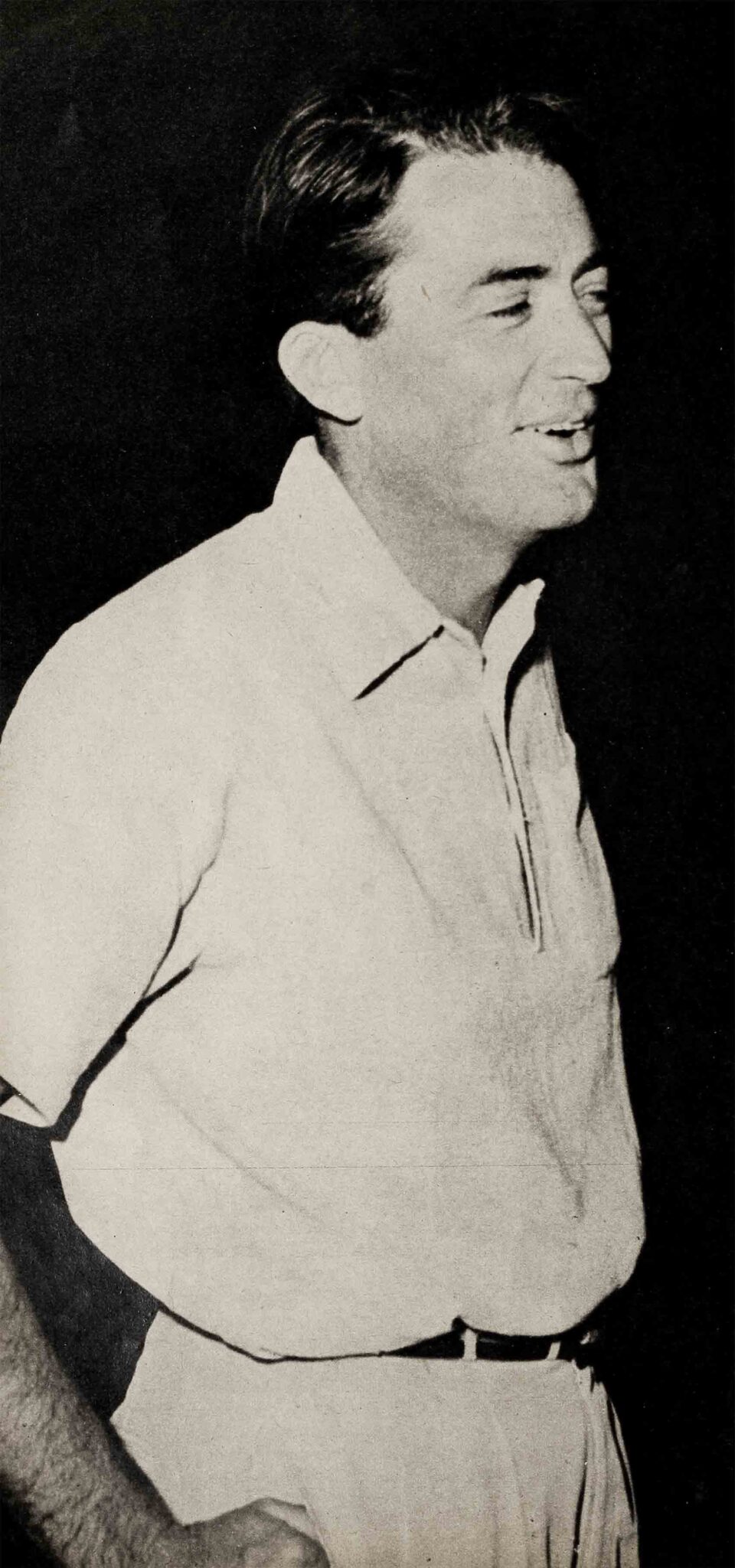 The Waiting Game—Gregory Peck & Greta Kukkonen - Vintage Paparazzi