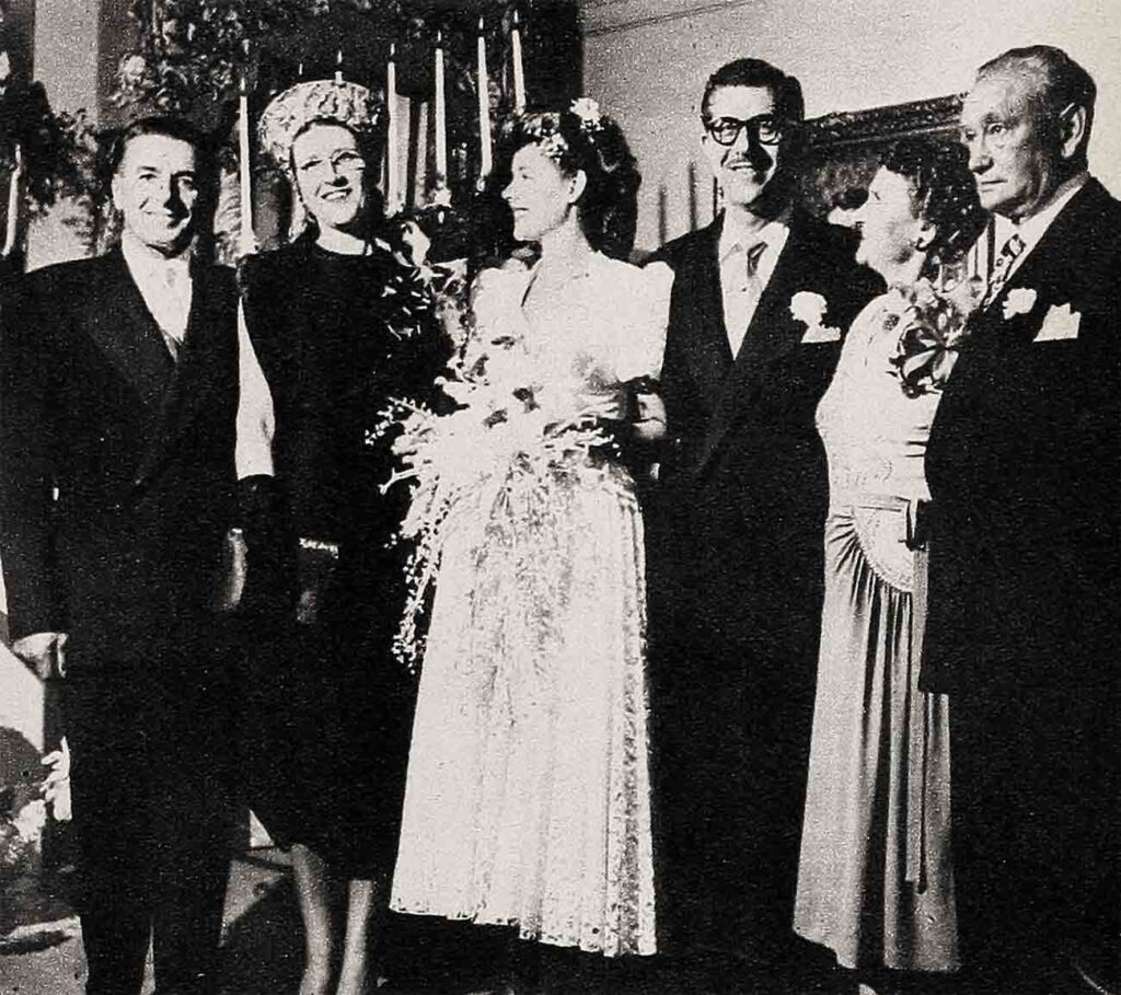 With This Ring . . . —Marie McDonald & Harry Karl - Vintage Paparazzi