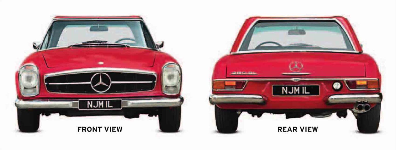 Mercedes-Benz 280SL - Vintage Paparazzi