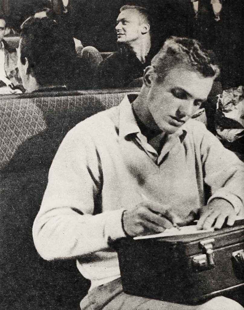 “He Didn’t Try To Kiss Me Good Night”—Tab Hunter - Vintage Paparazzi