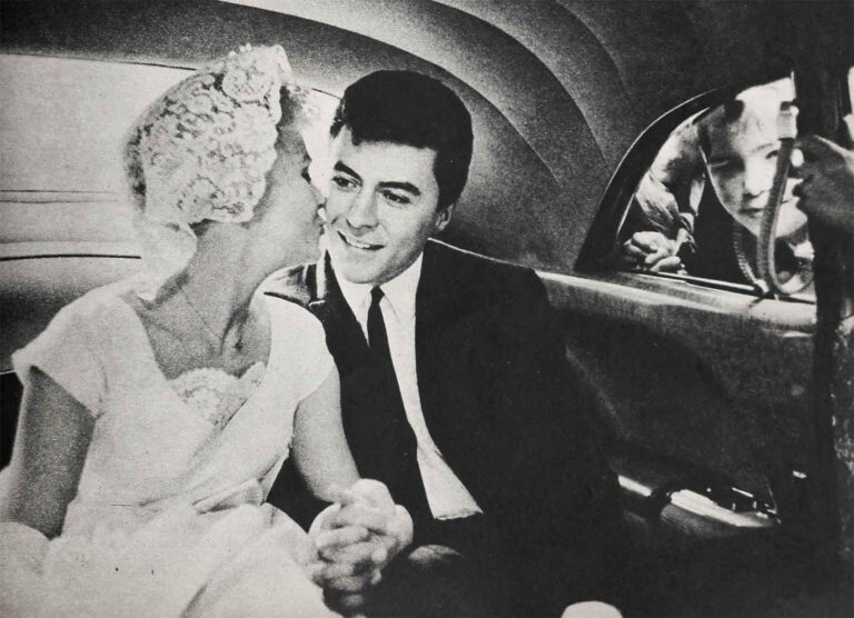 To Love, Honor And Obey—Evy Norlund & James Darren - Vintage Paparazzi