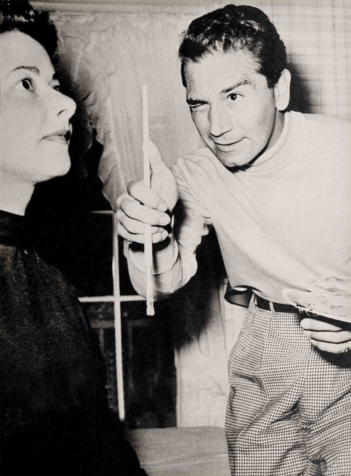 “Easy Street”—Richard Conte & Ruth Storey - Vintage Paparazzi