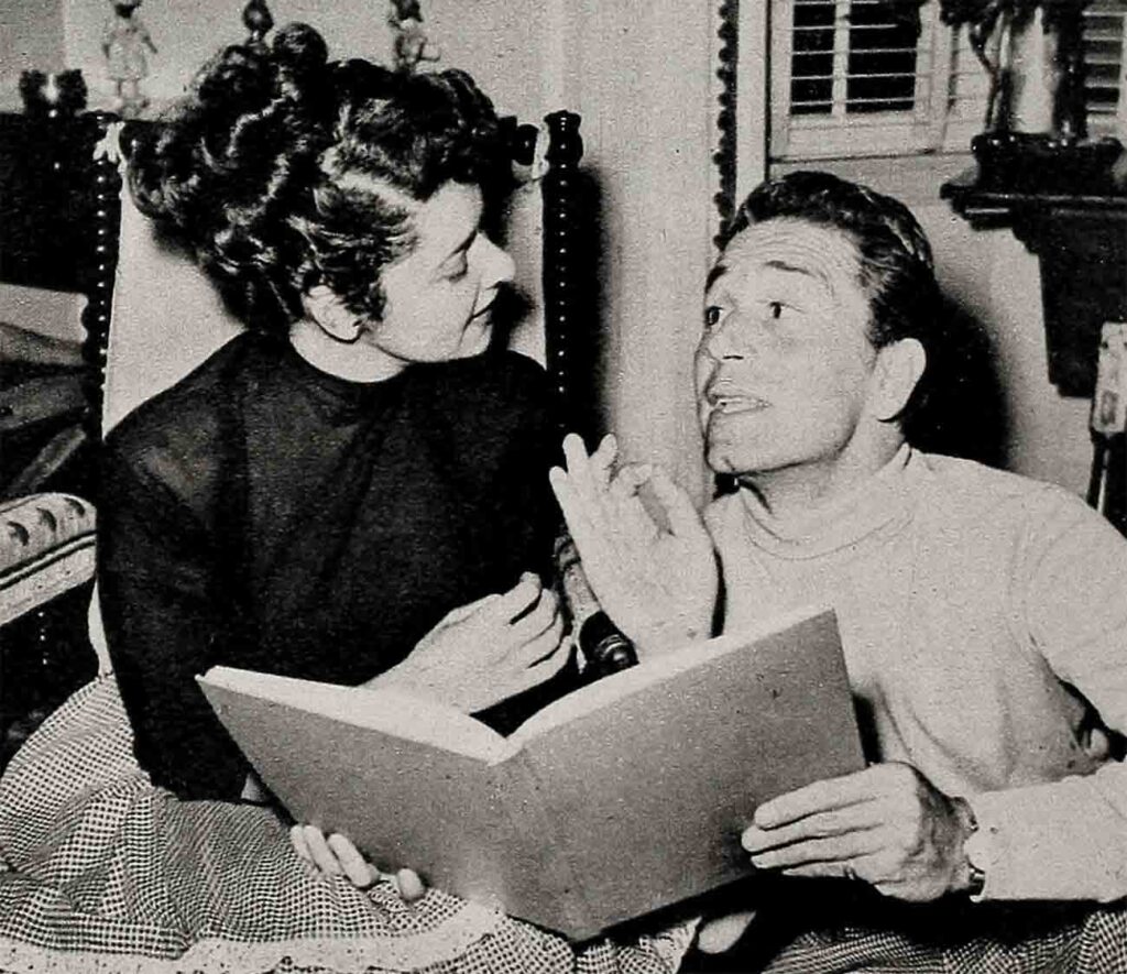 “Easy Street”—Richard Conte & Ruth Storey - Vintage Paparazzi