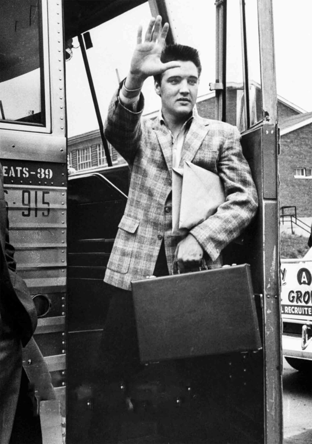 Elvis Presley & The Hound Dog - Vintage Paparazzi